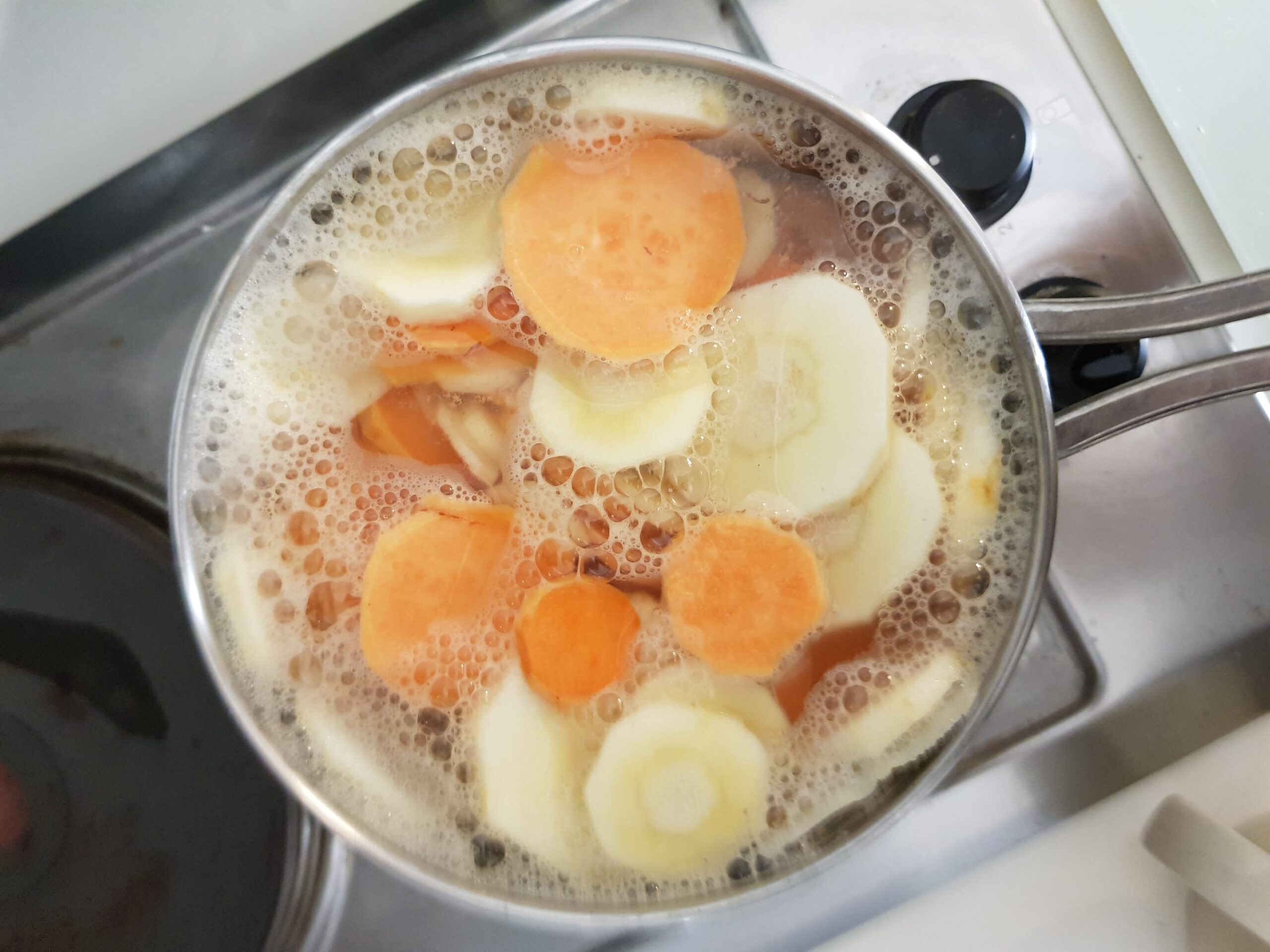 Gratin De Patate Douce Et Panais Au Lait De Coco Cuisson Cam Dewoods